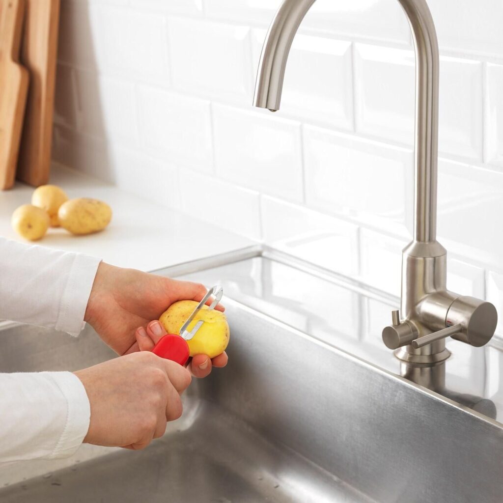 IKEA STAM Potato Peeler - White - IKEA Pakistan